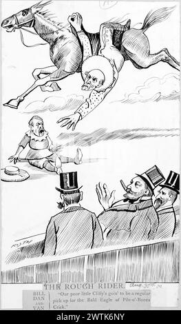 Cartoon - The Rough Rider Rostap (1866-1949 Stock Photo - Alamy