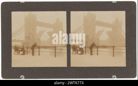 Tower of London stereoscopic photographs, albumen prints, black-and ...