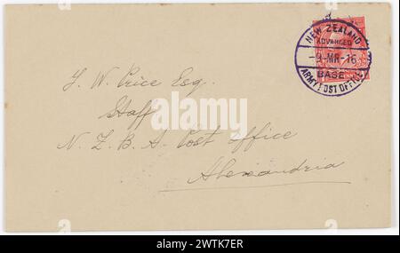 Philatelic 'cover' [envelope], WWI Visual and Verbal Communication ...