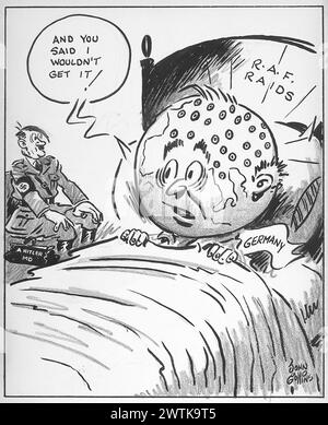Cartoon - German Measles. John Collins (1917-2007 Stock Photo - Alamy