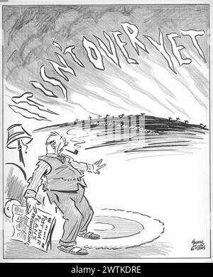 Cartoon - Smoke Signals. John Collins (1917-2007 Stock Photo - Alamy