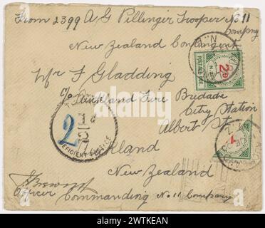 Philatelic 'cover' [envelope], South African War envelopes Stock Photo ...