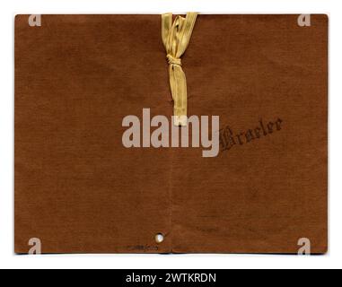 Dance card - Braelee Stock Photo - Alamy