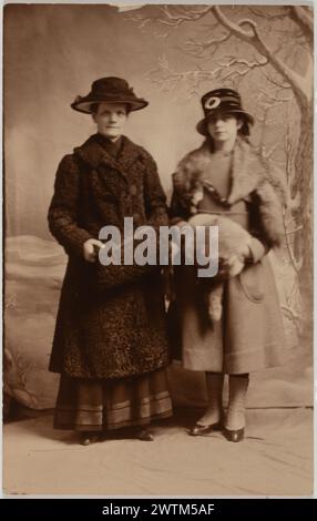Gelatin silver print - Portrait of two unidentified children, Quebec ...