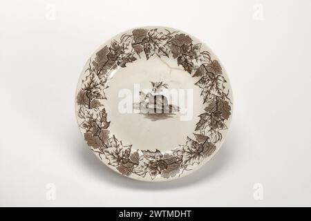 Luncheon plate - Maple Thomas Furnival & Sons Thomas Furnival & Sons ...