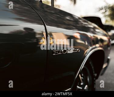Orlando, Old Town Square, Classic Muscle cars Stock Photo - Alamy