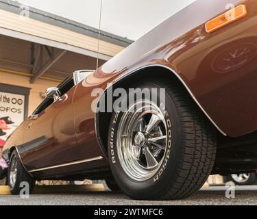 Orlando, Old Town Square, Classic Muscle cars Stock Photo - Alamy