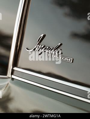 Orlando, Old Town Square, Classic Muscle cars Stock Photo - Alamy