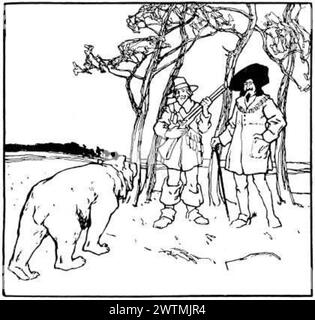 Bearskin fairy tale Stock Photo - Alamy