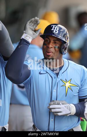Fort Myers, FL: Tampa Bay Rays starting pitcher Ryan Pepiot (44 ...