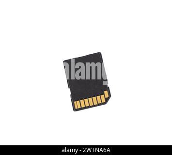 Secure digital cards on a transparent background Stock Photo - Alamy