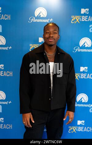 James Pendergrass attending the Celebrity Ex on the Beach event at the ...
