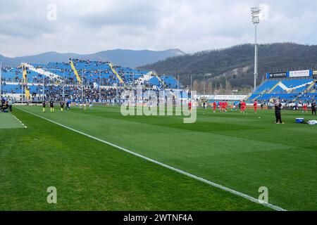 General overview of Mario Rigamonti Stadium of Brixia with a new ...