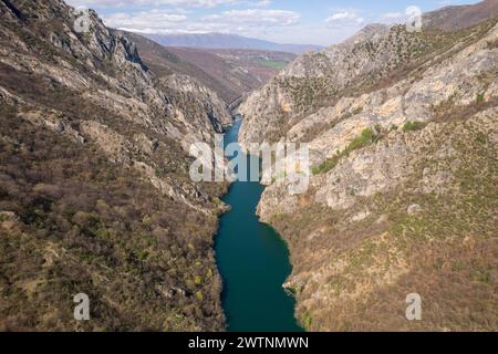 View of Matka Canyon in North Macedonia Stock Photo - Alamy
