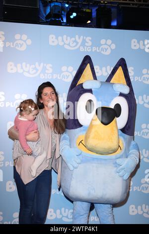 Kelly Convey attends the UK premiere of Bluey's Big Play at Southbank ...
