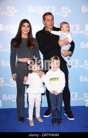 Sadie Stuart and Elliott Wright attend the UK premiere of Bluey's Big ...