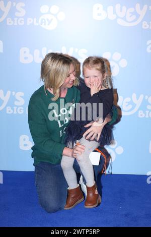 Brooke Kinsella attends the UK premiere of Bluey's Big Play at ...