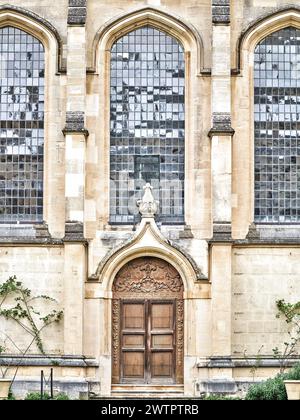 Entrance to the Quadrangle of All Souls College Oxford University Stock ...