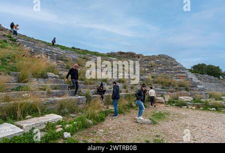 Archaeological Site of Thorikos, Greece Stock Photo - Alamy