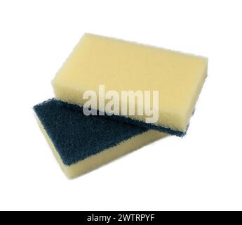 kitchen sponge on a transparent background Stock Photo - Alamy