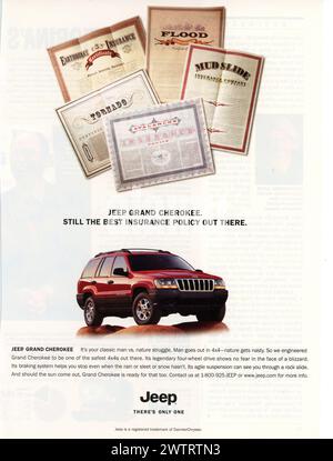 Vintage "Time" magazine 17 September 2001 issue advert, USA Stock Photo ...