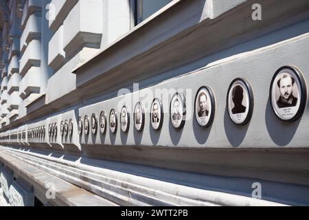 The House of Terror Museum, former secret police headquarters, Budapest ...