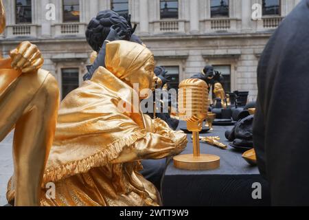 Royal Academy of Arts: The First Supper (Galaxy Black), 2023 Bronze ...