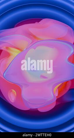 Silken Whispers: The Serenity of Abstract Curves Stock Photo - Alamy