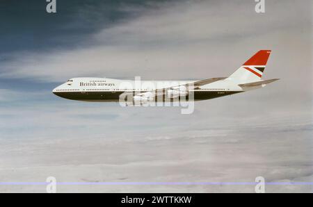 British Airways first Boeing 747 400's City of Cardiff and City of ...