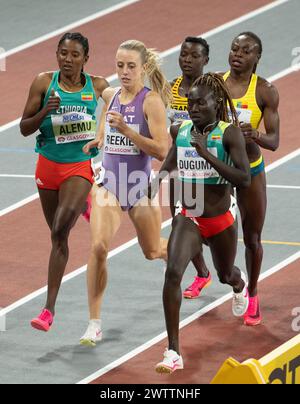 Habitam Alemu and Tsige Duguma of Ethiopia, Jemma Reekie of Great ...