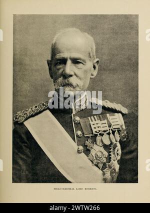 Vintage Portrait, Boer War Portrait of Lord Frederick Roberts ...