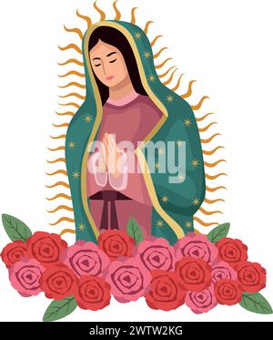 Our Lady of Guadalupe Virgin, Religion, Virgen De Guadalupe, Festival of the Virgin of Guadalupe ...
