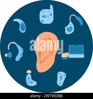 cochlear implant collection Stock Vector Image & Art - Alamy