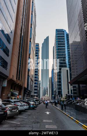ABU DHABI, UAE - OCTOBER 18, 2021: Ghanim Bin Hamdan Al Falahi Mosque ...