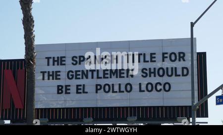 Los Angeles, California: EL POLLO LOCO Restaurant chain specializing in ...