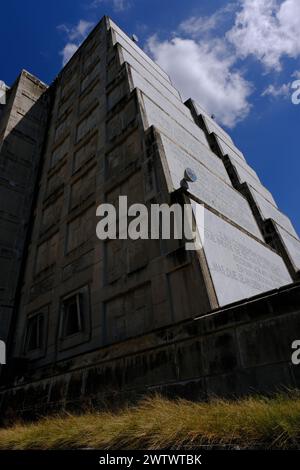The exterior view of Columbus Lighthouse (Faro a Colón) in Santo ...