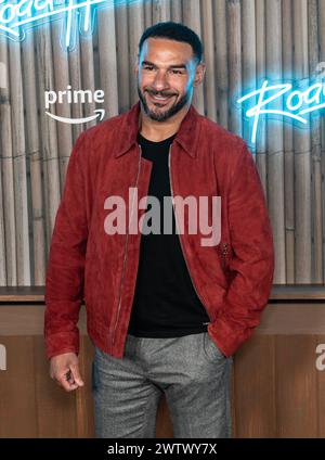 Jay Hieron attends the New York Premiere of "Roadhouse" at Jazz at ...