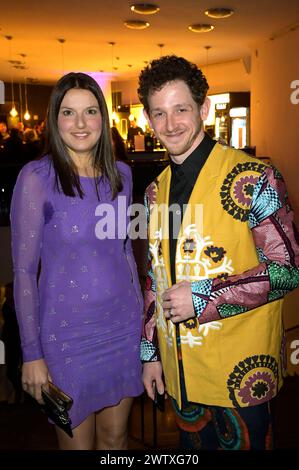 Natalie Raue bei der Premiere der Fernsehserie Kafka in der Urania ...