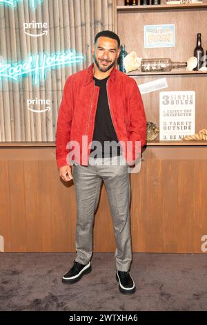 Jay Hieron attends the New York Premiere of "Roadhouse" at Jazz at ...