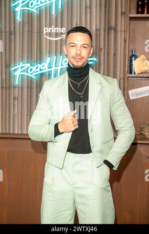 Dominique Columbus attends premiere of 'Road House' by Amazon MGM ...