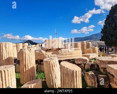 The Parthenon. Completed in the middle of the 5th century B.C., the ...