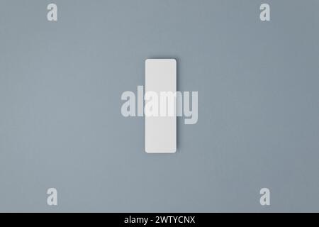 Bookmarks Mockup, 2x6 inch Bookmark Mockup, Minimal Styled Stock ...