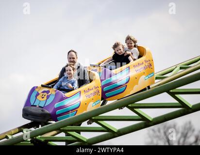 VOLKEL - Visitors in the Billybird Hemelrijk amusement park on the ...