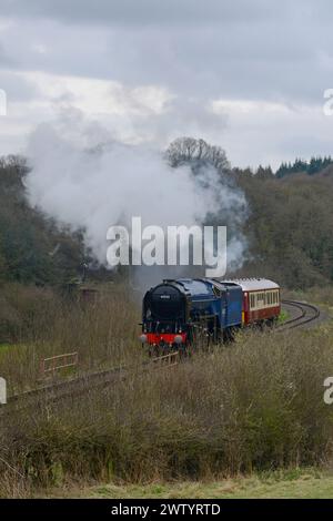 LNER steam locomotive Blue Peter, 532 Stock Photo - Alamy