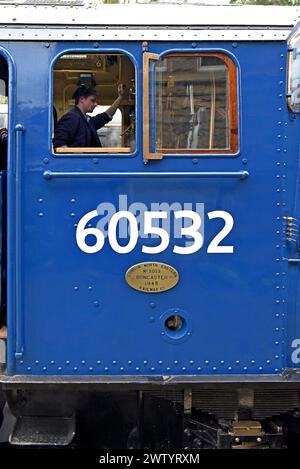 LNER steam locomotive Blue Peter, 532 Stock Photo - Alamy