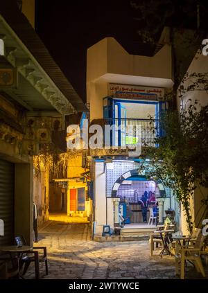 Restaurant in Sousse, Tunisia Stock Photo - Alamy