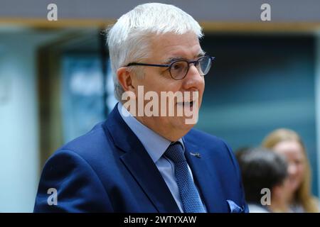 FEB-VBO CEO Pieter Timmermans pictured during a joint press conference ...