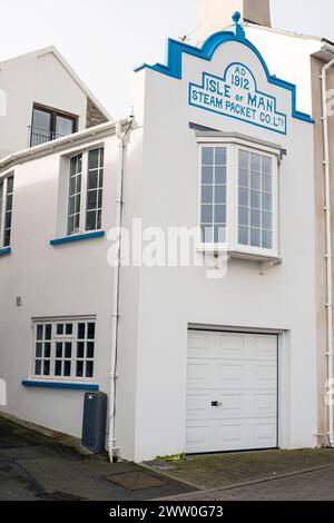 Old Steam Packet Building, Castletown, Isle of Man Stock Photo - Alamy