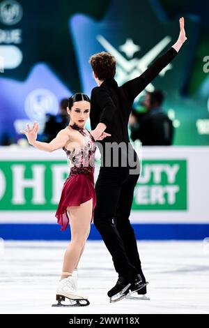 Isabella GAMEZ & Aleksandr KOROVIN (PHI), during Pairs Short Program ...