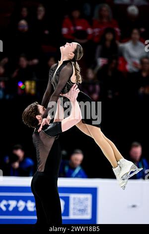 Kelly Ann Laurin and Loucas Ethier of Canada perform during the pairs ...